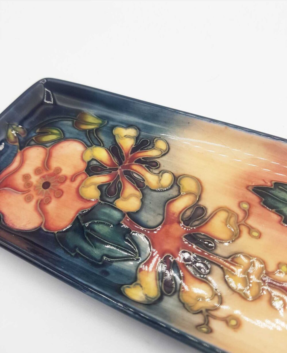 Moorcroft Oberon Design Tray By Rachel Bishop